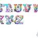 Magical Unicorn Alphabet Clipart | Rainbow Letters | Cute Unicorns ...