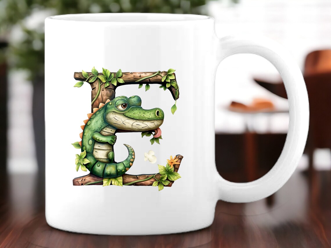 Crocodile Alphabet, Letters Png, Alphabet Png, Instant Download for ...