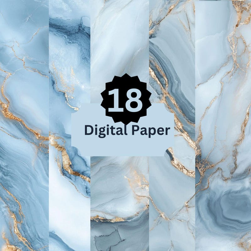 Gold & Light Blue Stone - Etsy