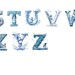 Winter Snowman Alphabet Clipart - Frosty Snow Letters PNG Individual ...