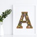 Floral Wood Alphabet, Letters Png, Alphabet Png, Instant Download for ...