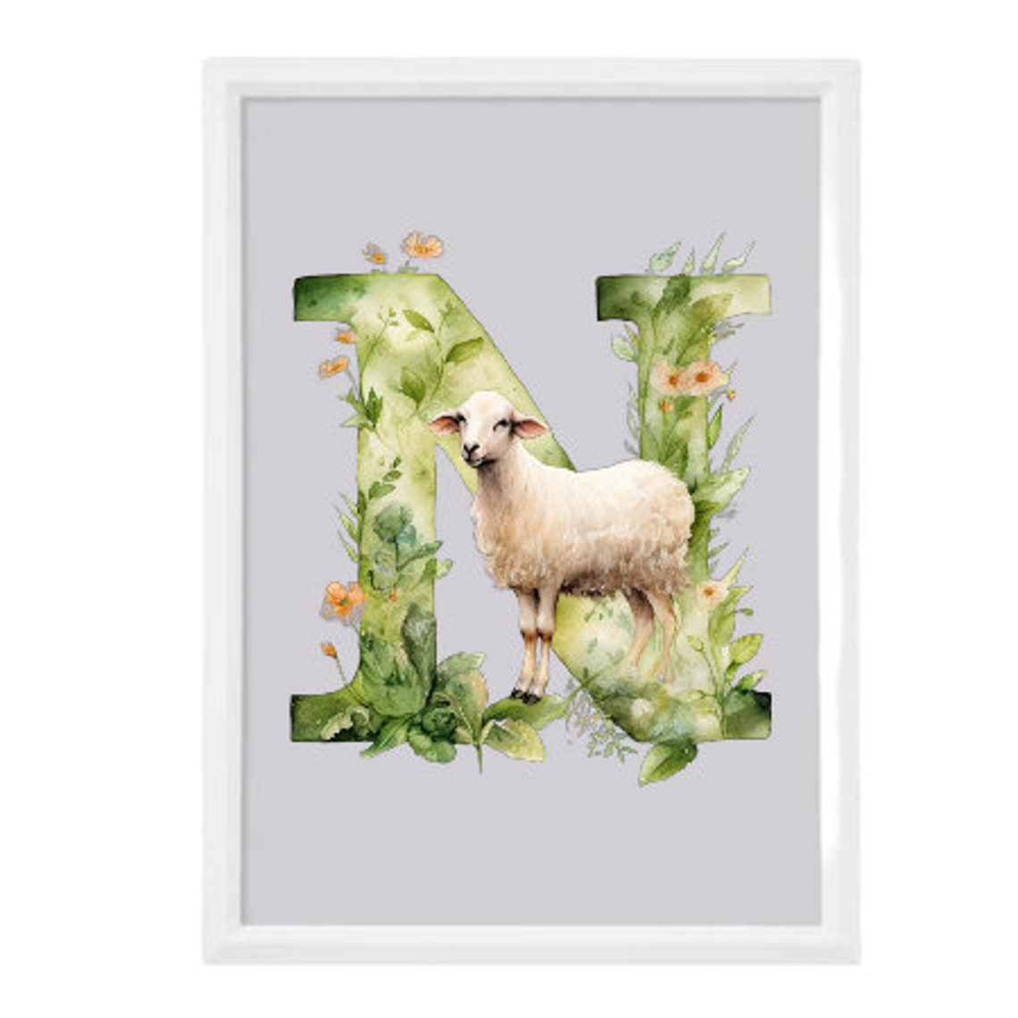 Sheep Alphabet Transparent Background High Quality - Etsy
