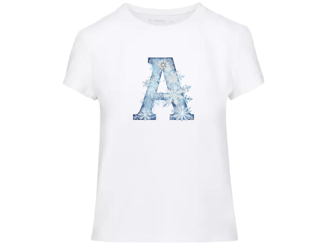 Snowflake Alphabet, Letters Png, Alphabet Png, Instant Download for ...