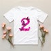 Pink Butterflies Numbers, Green Numbers, Instant Download for ...