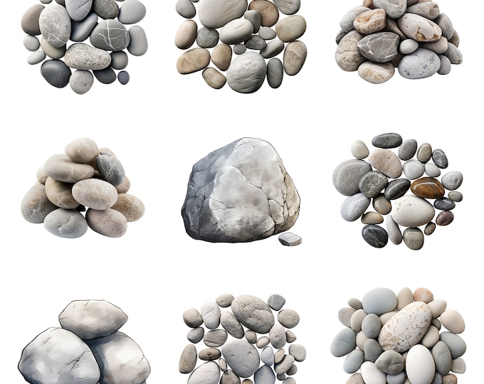 STONES SVG, Rocks Svg, Stone Svg, Rock Svg, Stones Clipart, Rocks ...