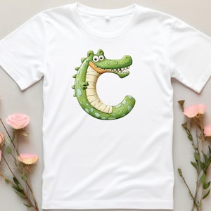 Alligator Alphabet Clipart - Fun Crocodile Letters Png, Alphabet Png ...