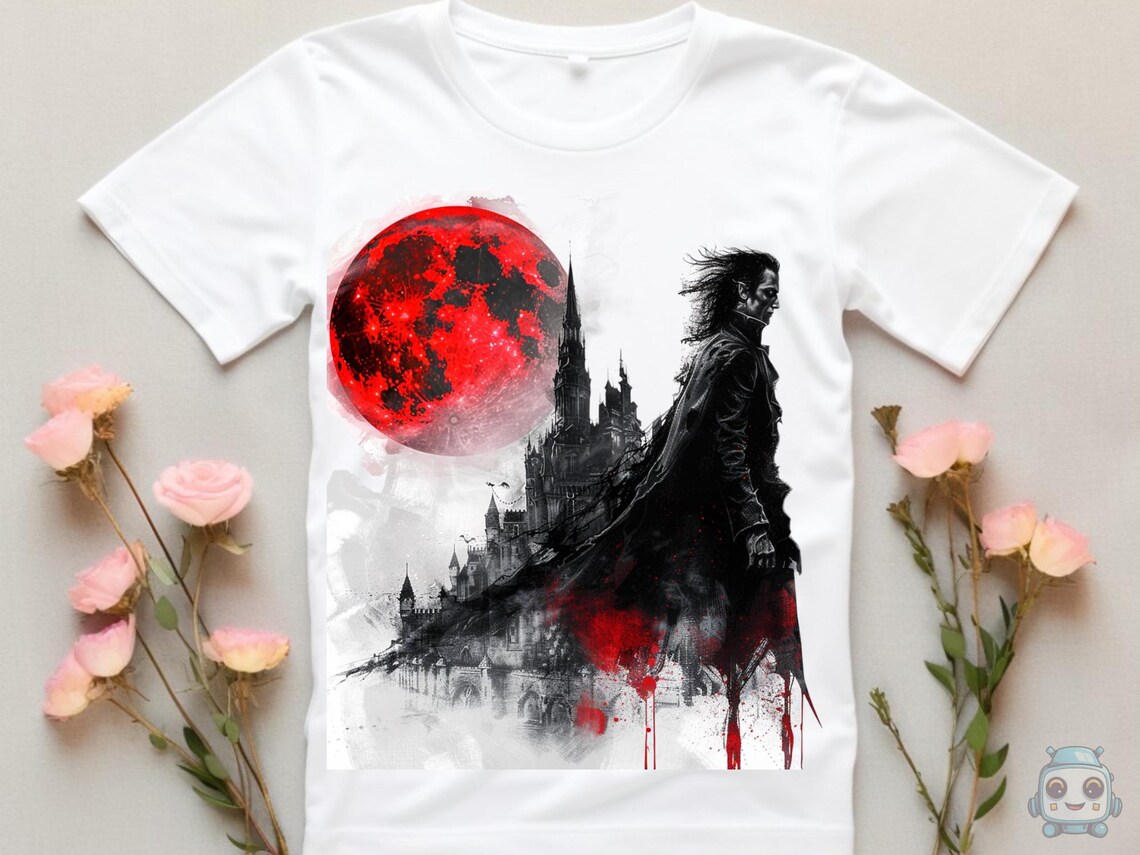 18 Moonlight Vampires Clipart, Halloween Clipart, PNG Individual Images ...