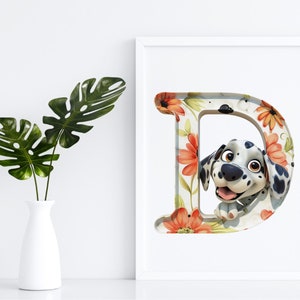Dalmatian Dog, Letters Png, Alphabet Png, Instant Download for ...