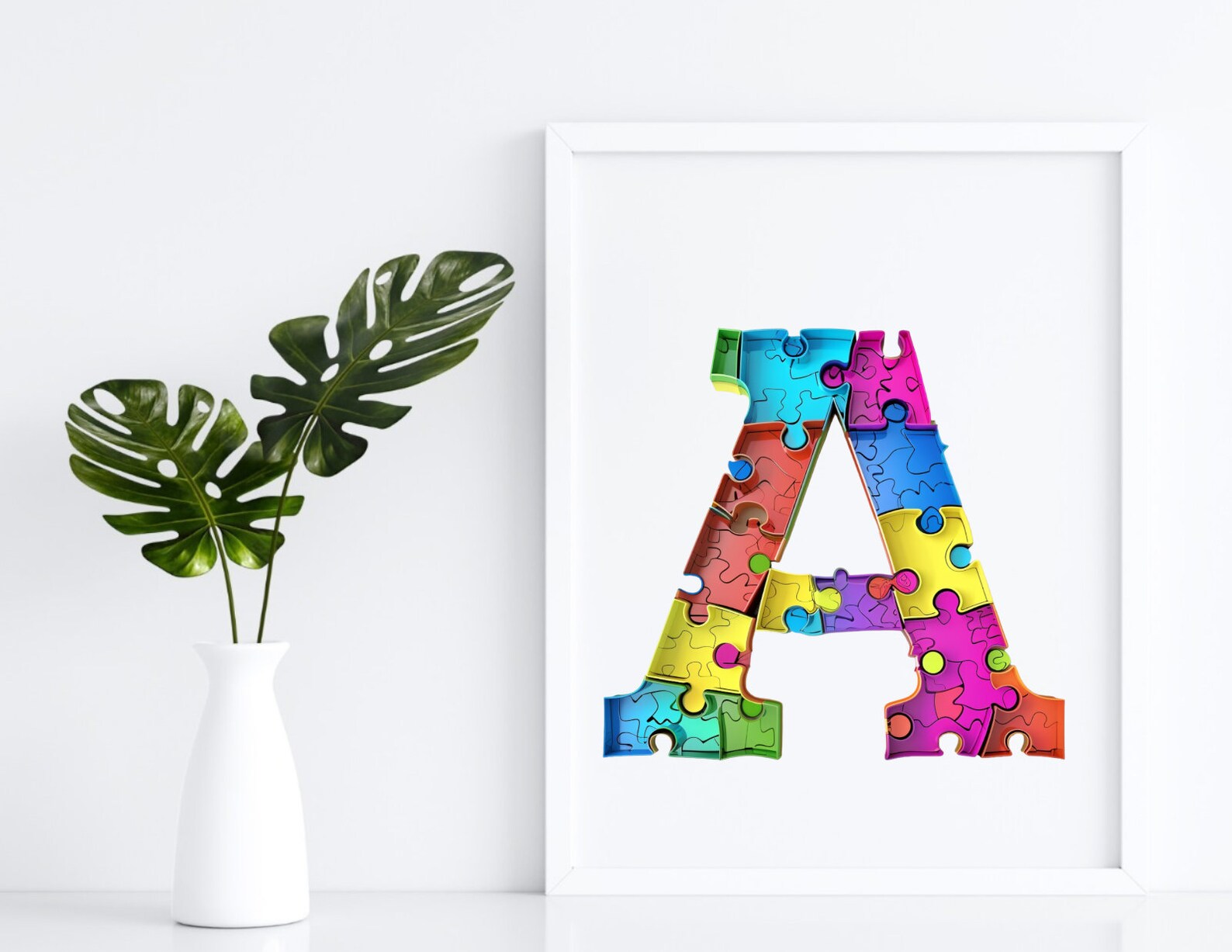 Clipart Puzzle Alphabet, Puzzle Letters Png, Alphabet Png, Instant ...