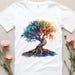28 Mythical Trees Watercolor Clipart, Nature Clipart, PNG Individual ...