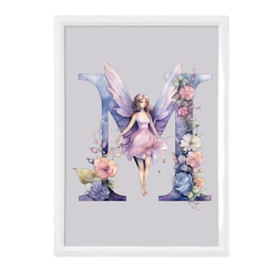Fairy Alphabet, Transparent Background, High Quality, Clipart, 12x12 ...