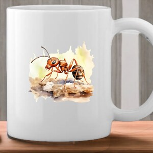 Watercolor Ants Clipart, PNG Digital Files on Transparent Background ...