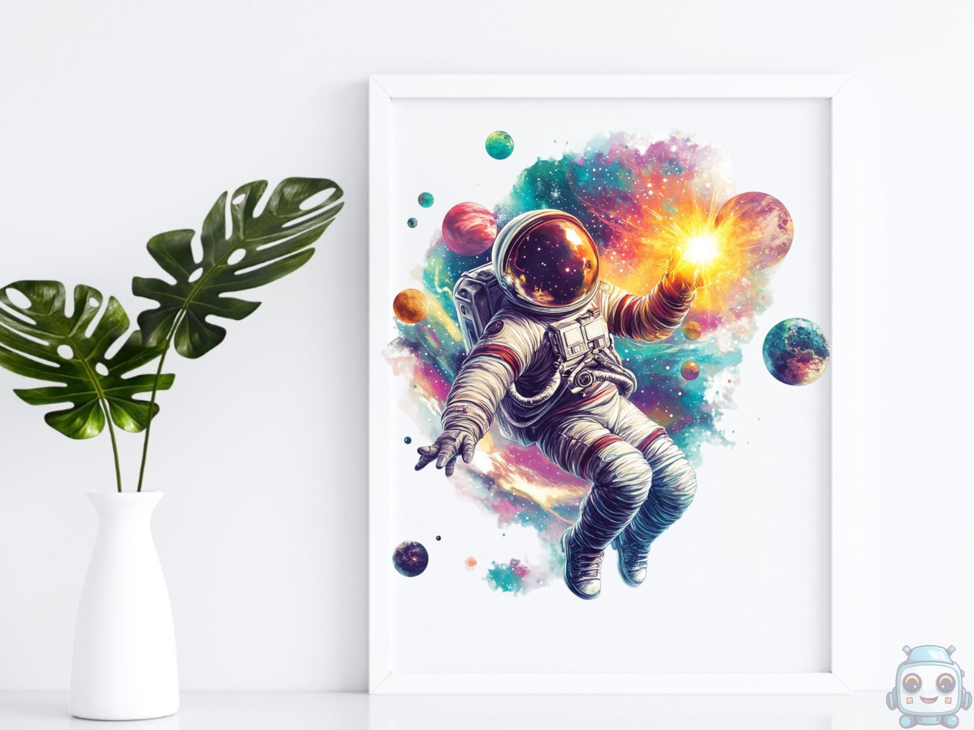 25 Astronauts Clipart, Space Clipart, PNG Individual Images on ...
