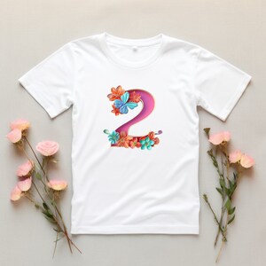Pastel Butterflies Numbers, Pastel Numbers, Instant Download for ...