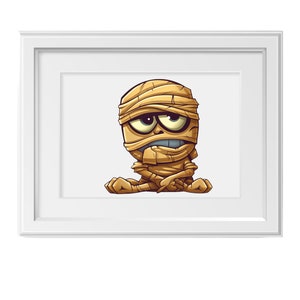 Animated Mummies Clipart, PNG Digital Files on a Transparent Background ...