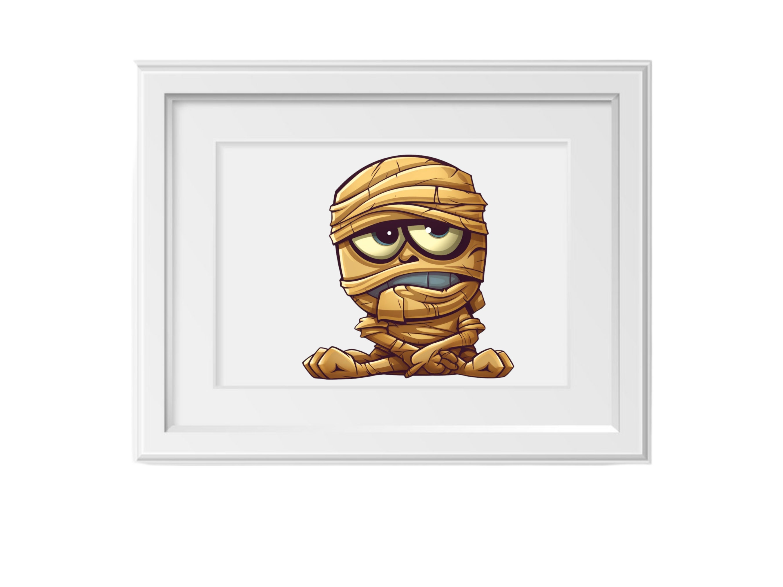 Animated Mummies Clipart PNG Digital Files on a Transparent - Etsy ...