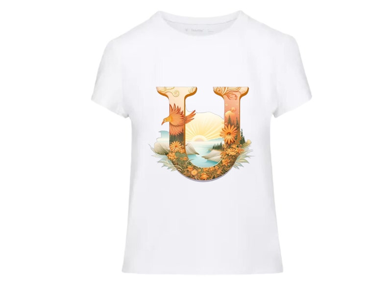 Sunrise Alphabet Clipart Alphabet Transparent Background - Etsy