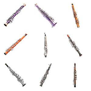 Clarinets Clipart, PNG Digital Files on Transparent Background ...