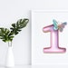 Pastel Butterflies Numbers, Pastel Numbers, Instant Download for ...