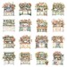Watercolor Floral Kitchen Clipart, PNG Digital Files on a Transparent ...