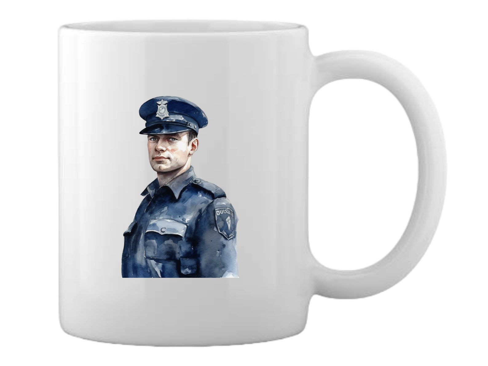 Police Officer Bundle, Watercolor, 24 PNG Images, Clipart, Junk Journal ...