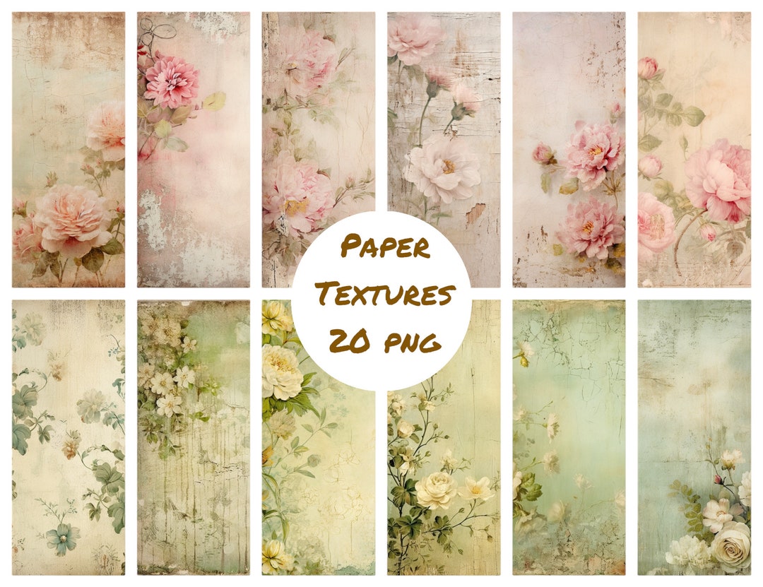 Shabby Paper Textures, Vintage Rustic Shabby Transparent Backgrounds ...