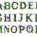 Iris Alphabet, Letters Png, Alphabet Png, Instant Download for ...