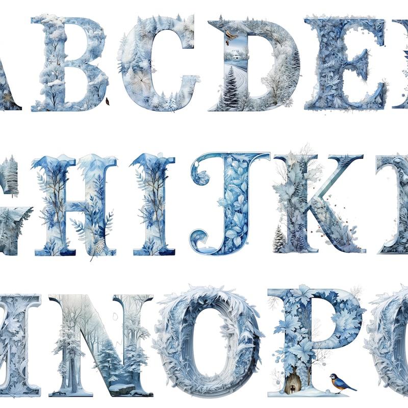 Alphabet Letters - Etsy