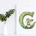 Crocodile Alphabet, Letters Png, Alphabet Png, Instant Download for ...