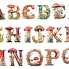 Colorful Alphabet, Transparent Background, High Quality, Clipart, 12x12 ...