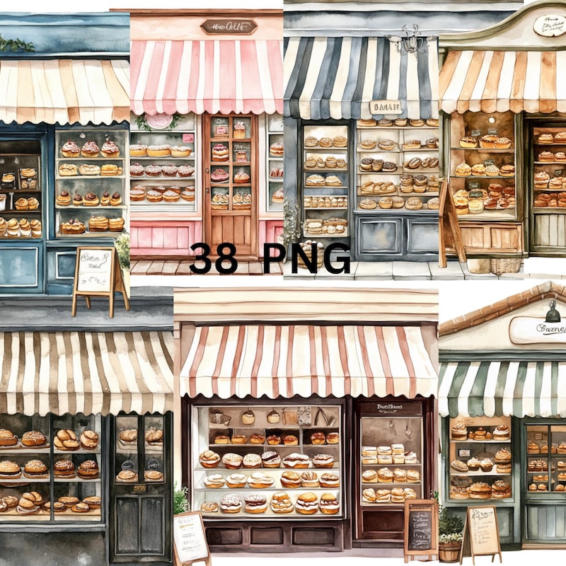 Bakery Backdrop - Etsy