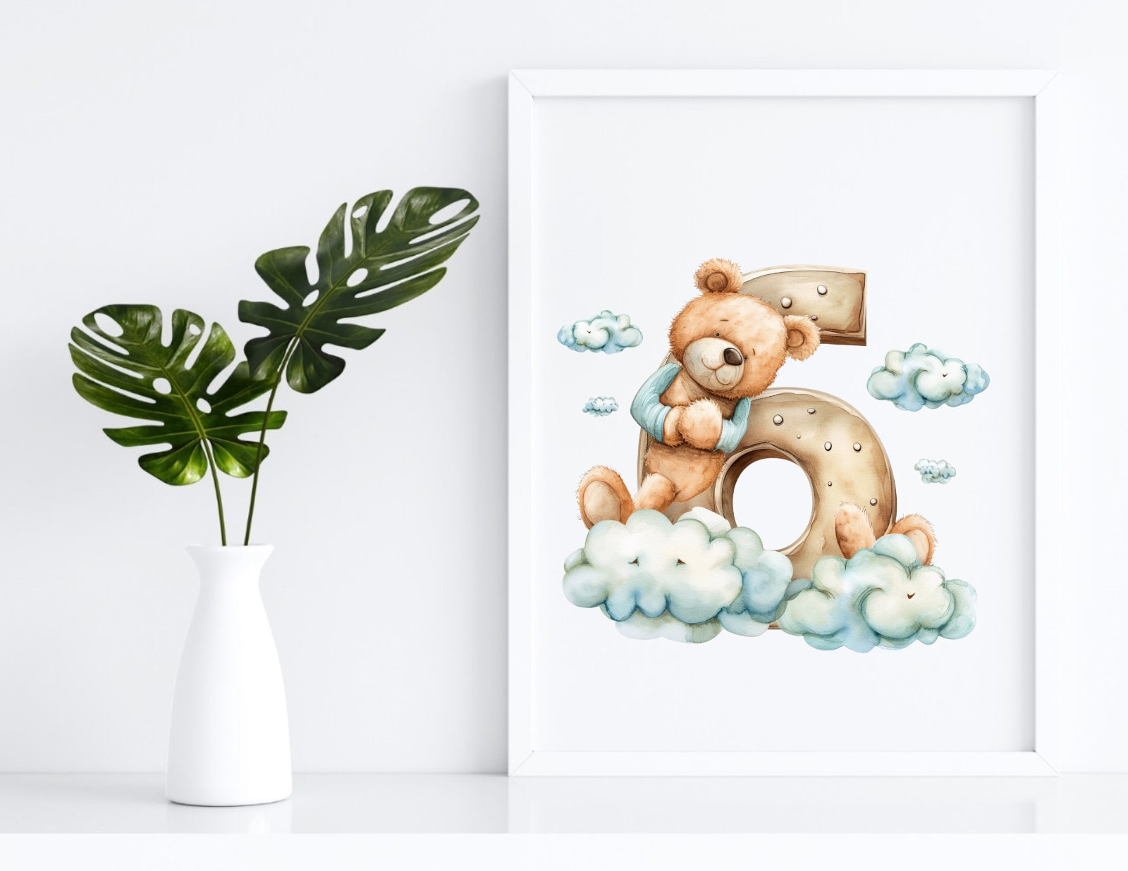 Teddy Bear Numbers, Teddy Bear Numbers, Instant Download for Commercial ...