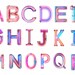 Neon Alphabet Clipart, Transparent Background, High Quality, Clipart, 12x12, Commercial Use - Etsy