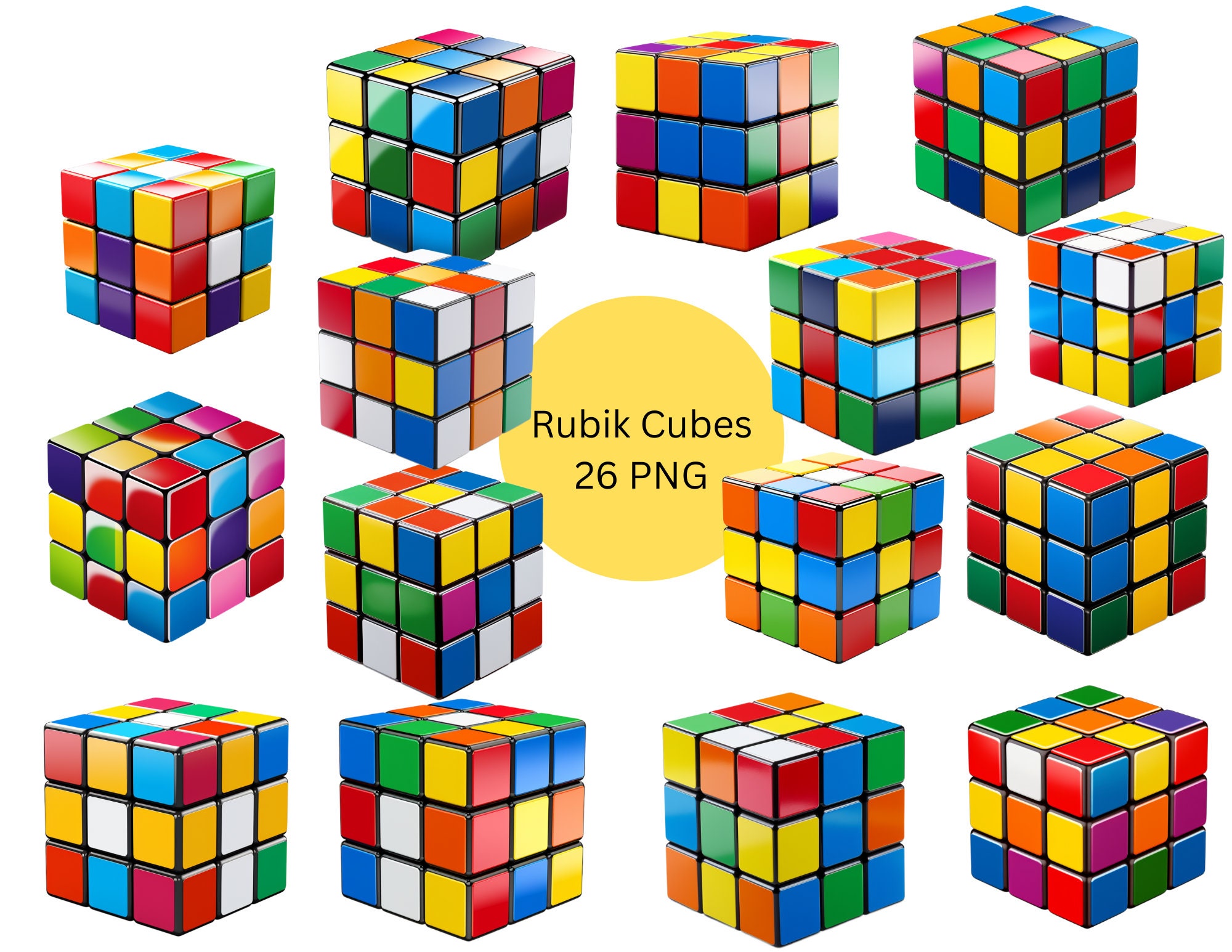 Rubiks Cube Clipart