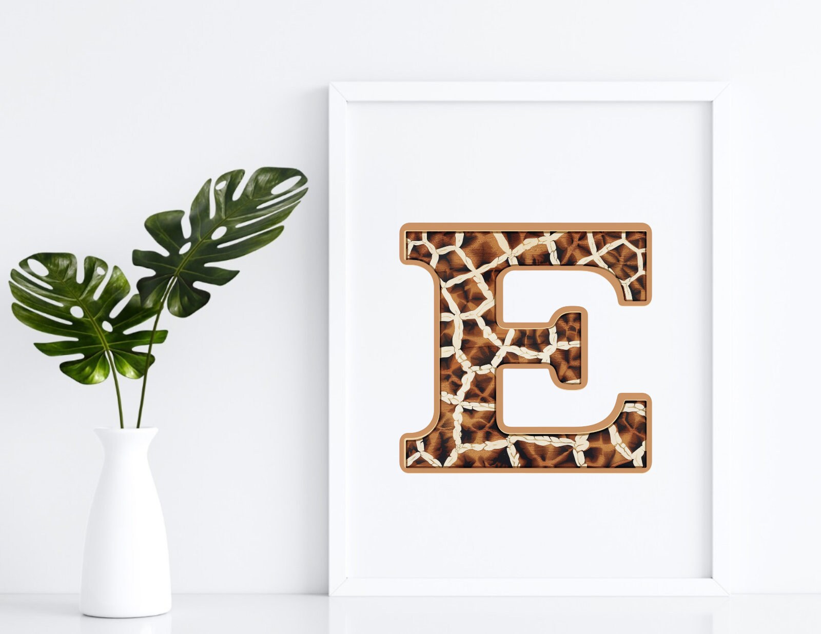 Giraffe Print Alphabet Clipart, Giraffe Letters, Transparent Background ...