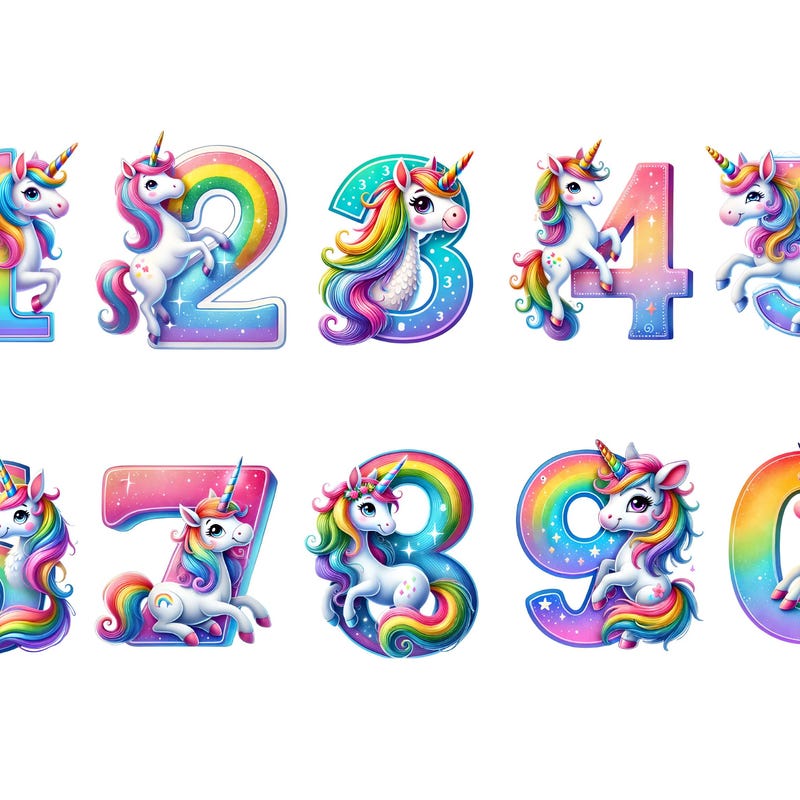 Unicorn Images - Etsy