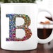 Watercolor Colorful Glitter Alphabet Clipart, PNG Individual Images on ...