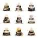 37 Black and Gold Birthday Cakes Watercolor Clipart, Party Clipart, PNG ...