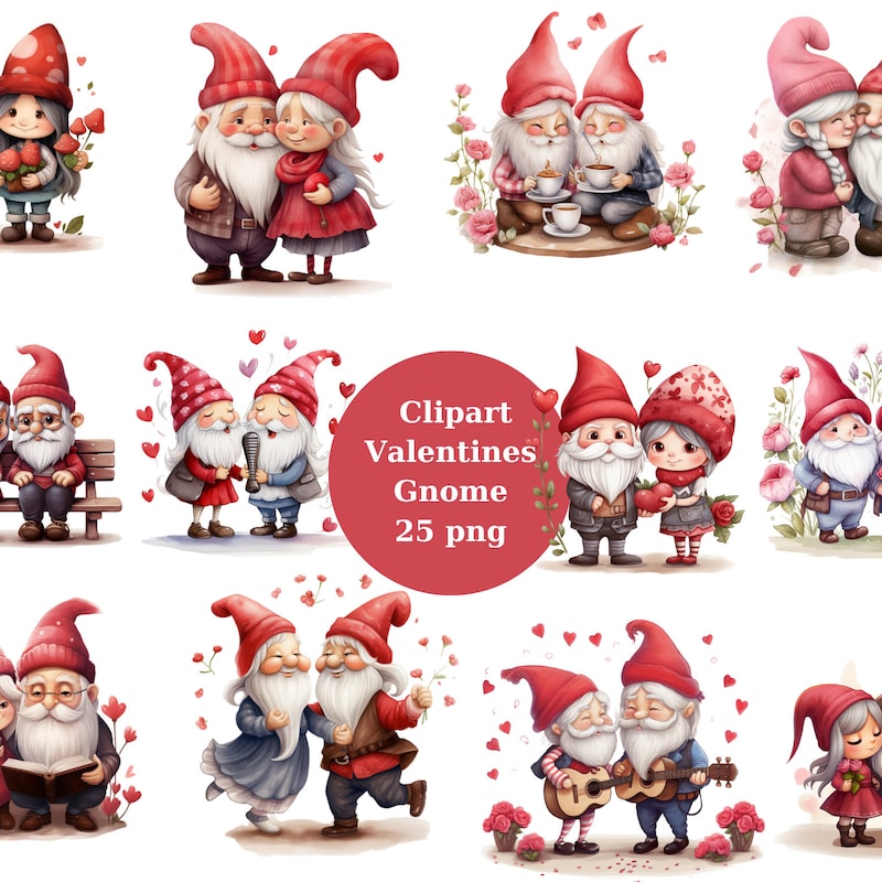 Gnome Couple - Etsy