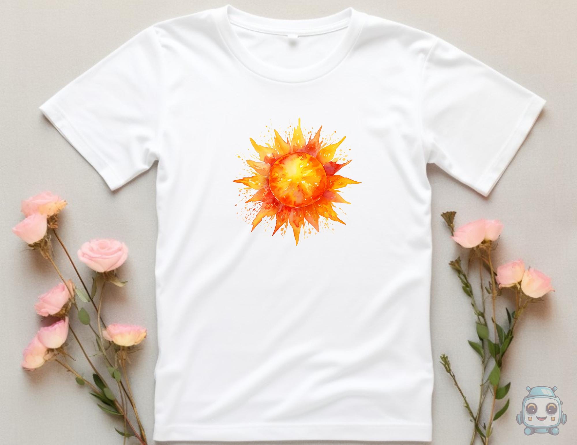 Sun Bundle, Watercolor, 35 PNG Images, Transparent Background, High ...