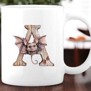 Watercolor Bat Alphabet, Letters Png, Alphabet Png, Instant Download ...