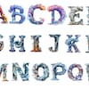 Dolphin Alphabet, Letters Png, Alphabet Png, Instant Download for ...