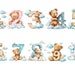 Teddy Bear Numbers, Teddy Bear Numbers, Instant Download for Commercial ...