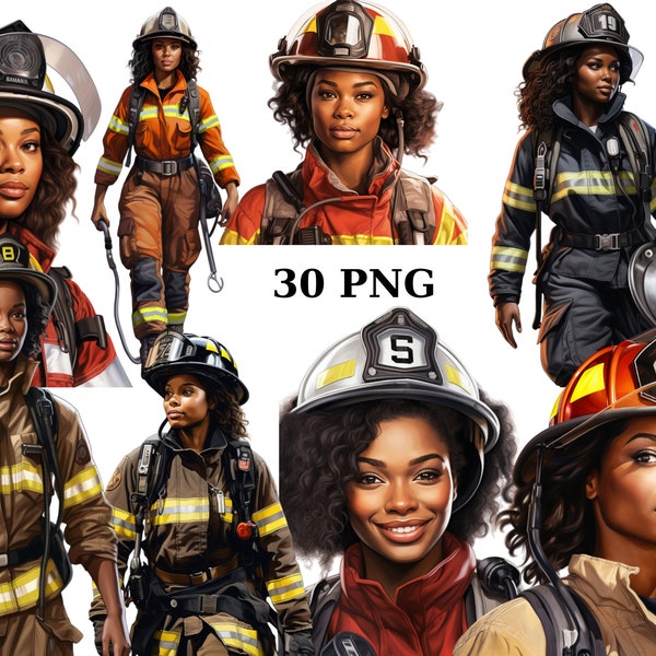 Women Firefighter - Etsy