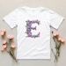 Lilac Flower Alphabet, Letters Png, Alphabet Png, Instant Download for ...