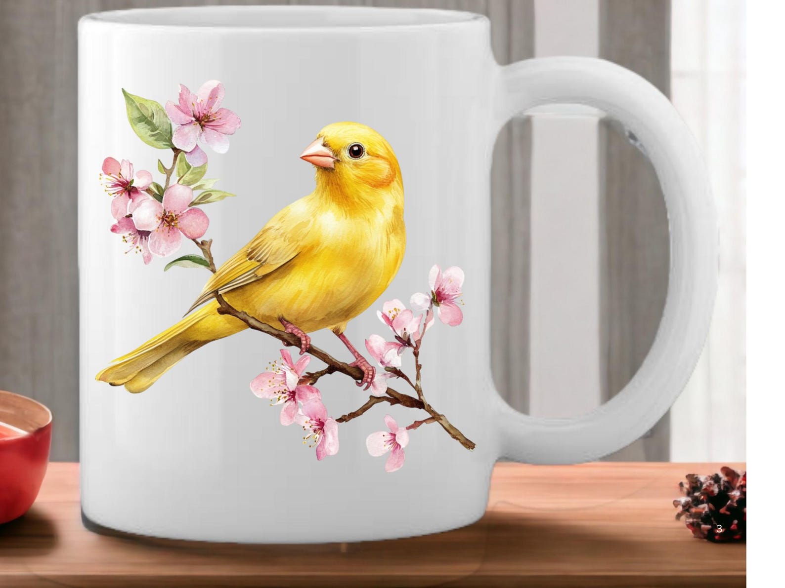 42 Yellow Canary Watercolor Clipart, PNG Digital Files on Transparent ...