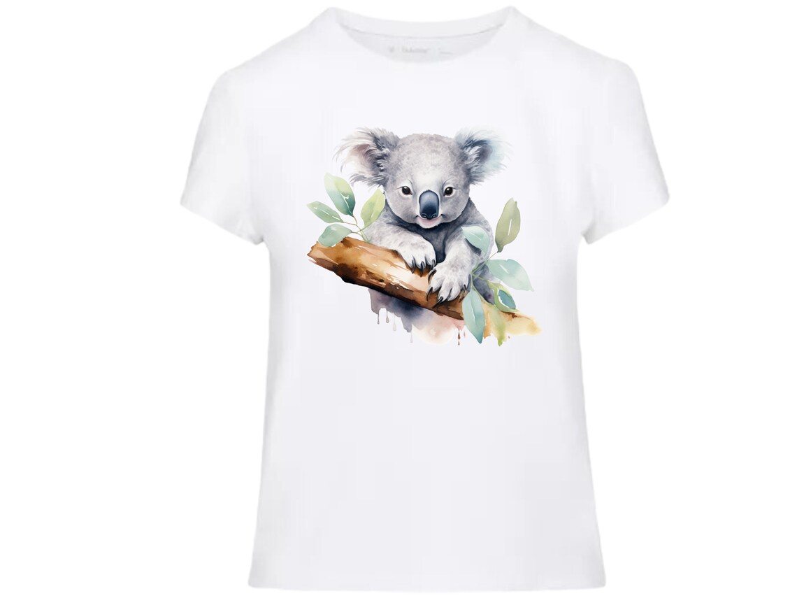 Watercolor Koalas Clipart, PNG Digital Files on a White Background ...