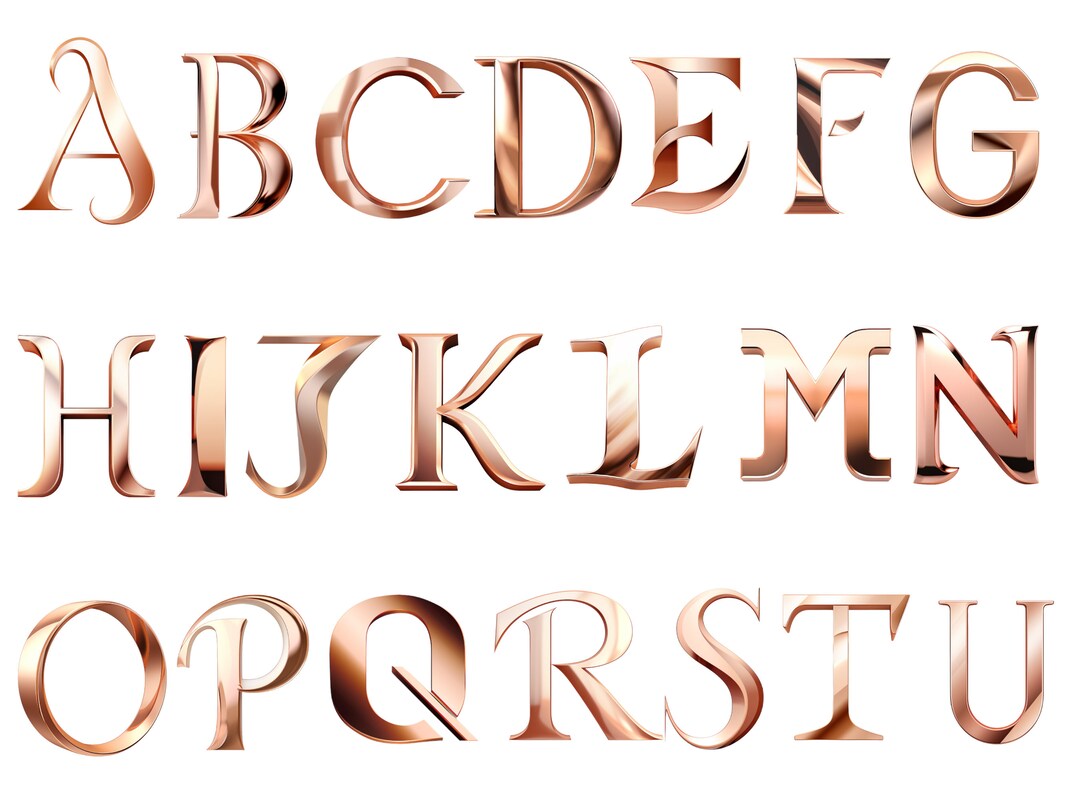 Logo Letters, Logo Letters Png, Alphabet Png, Instant Download for ...