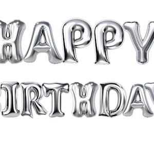 Silver Foil Balloon Alphabet Clip Art Graphics in PNG Format for ...