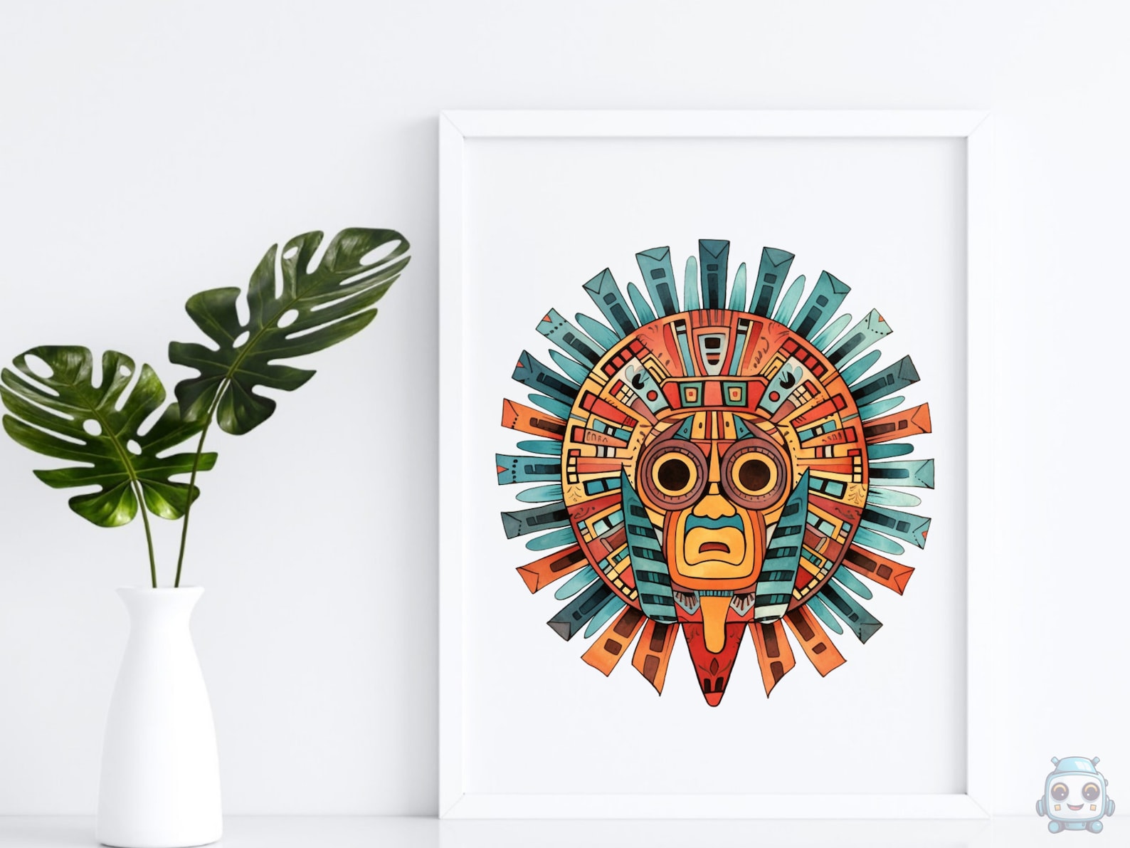 35 Aztec Shields Clipart, Aztec Clipart, PNG Individual Images on ...